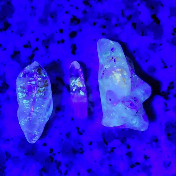 Michigan Tumbled, Polished & Cut Lightning Stone Pair - Etsy