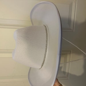 Rhinestone ERAS Tour Black Cowboy Hat Bridal Shower Hat - Etsy