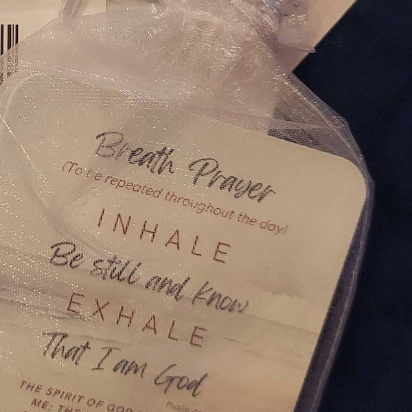 Printable Breath Prayer Cards: 30 Affirmations for Healing (digital ...