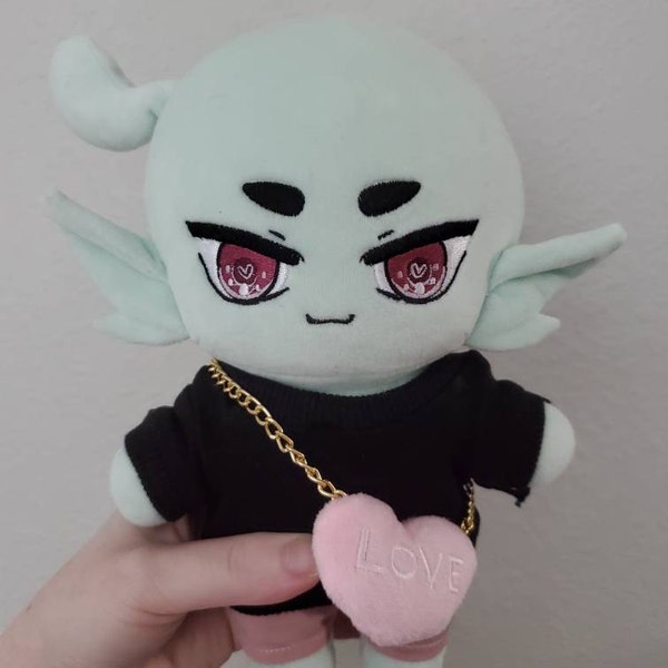 Custom Plush Doll, 10cm/15cm/20cm/doll's Clothes/accessories/plushies Art Commission Chibi ...