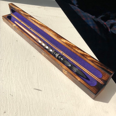 Wand Box, Handmade Wooden Box for Wands, Heartwood Wands - Etsy