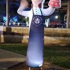 Custom Giant Inflatable Boba Tea Cup Durable Outdoor Display, 8-13 Ft ...