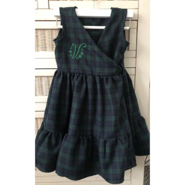 Wrap Dress Sewing Pattern / Front Button Dress Sewing Pattern / PDF ...