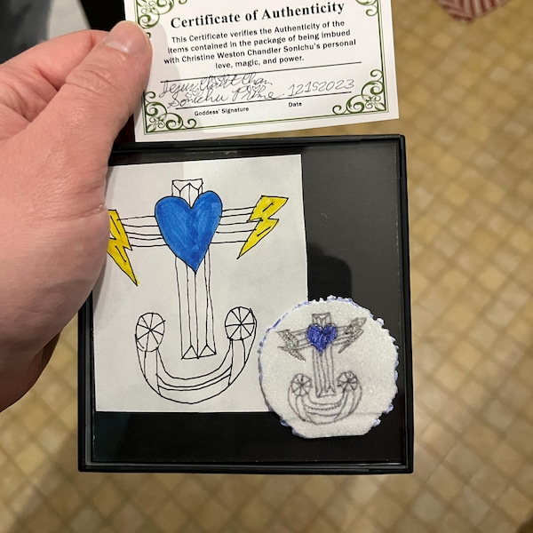 Handmade Sonichu Medallion, WITH MEGASTONE - Etsy