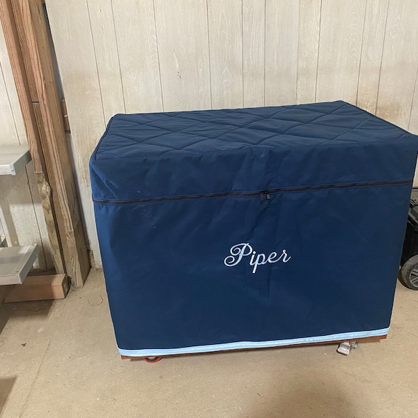 Customized Tack Trunk Cover With Zipper and Handle Flaps, Padded Top ...