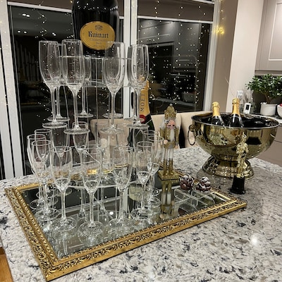 Wedding / Party Champagne / Prosecco Display Stands for Flute Glasses ...