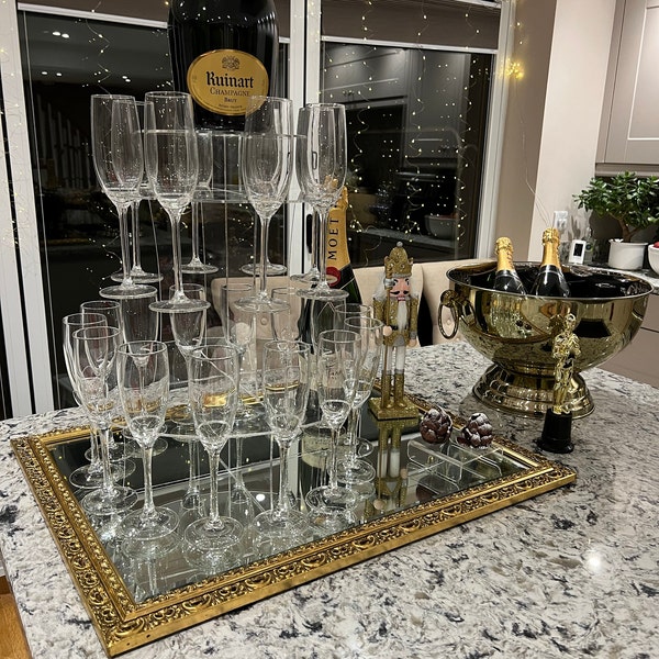 Wedding / Party Champagne / Prosecco Display Stands for Flute Glasses ...