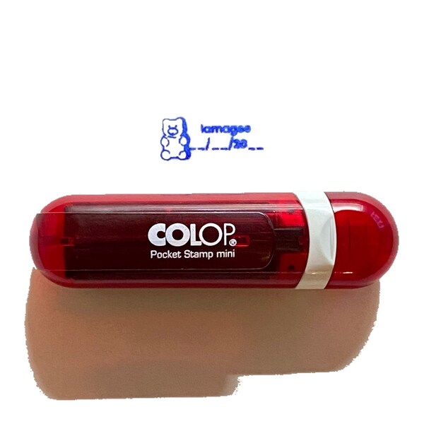 Pen-stamp Colop Stamp Writer Exclusive Custom Self-inking Stamp 8x33mm ...