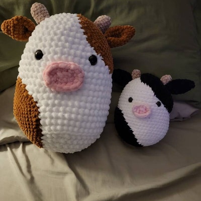 Crochet Jumbo 16 Squishmallow Cow PATTERN PDF - Etsy