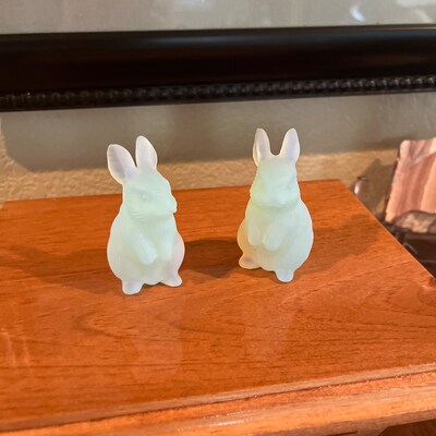 Hand Carving Opalite Rabbit,quartz Crystal Rabbit,mineral Specimen,rock ...