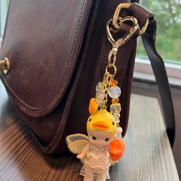 Sonny Angel Keychain Authentic Handmade Bag Charm Animal Fruit Marine ...