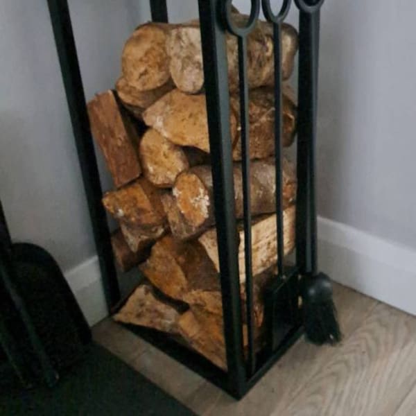 Rustic Tree Design Single Pane Fire Guard/ Tree of Life/ Traditional ...