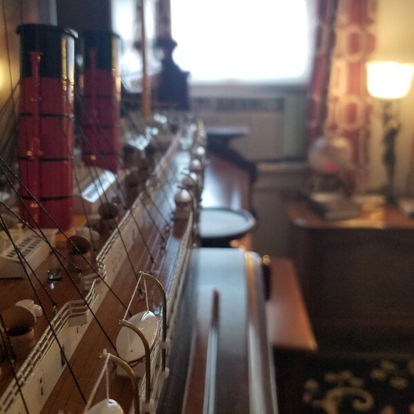 USS Olympia Protected Cruiser Model 40" Handcrafted Wooden Model Scale ...