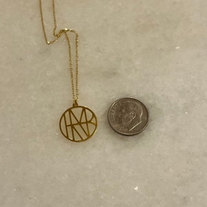 Jennifer Name Necklace Unique Design Name Logo Necklace Name Necklace ...