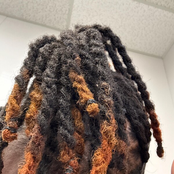 Wicks Human Hair Loc Extensions for Man/women - Etsy