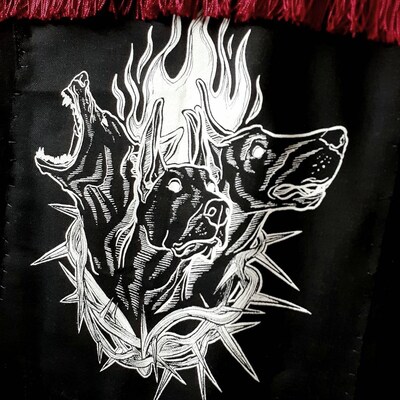 Cerberus Backpatch - Etsy
