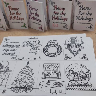 Filipino Parol Mini Coloring Zine, Print-at-home, Adult & Kids Coloring ...