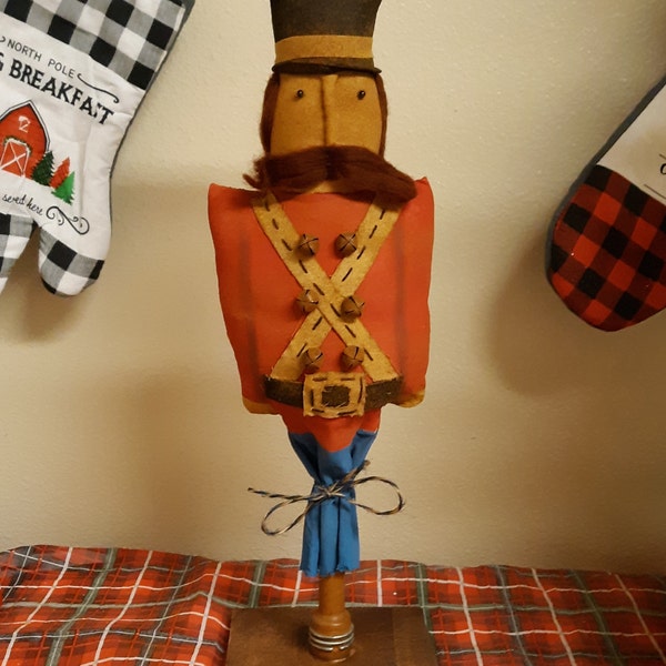 Epattern~primitive Toy Soldier Make Do Sewing Pattern PDF File - Etsy