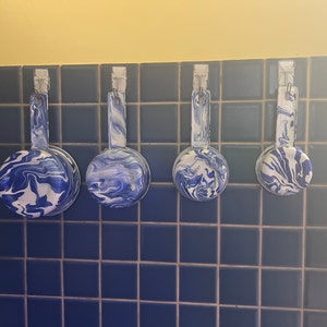 Nesting Vintage Style Stacking 4 Pc. Measuring Cups Set 1/4, 1/3, 1/2 ...