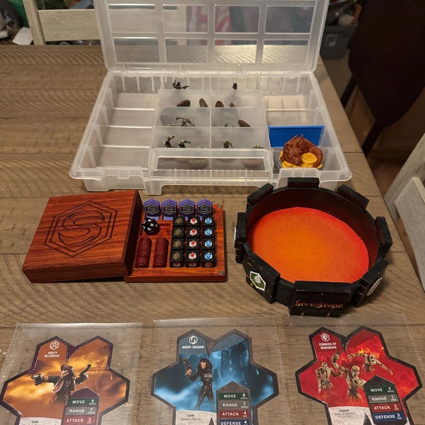 Grass Texture STL Files - Hyground Square Crowns, Terrain for Miniature ...