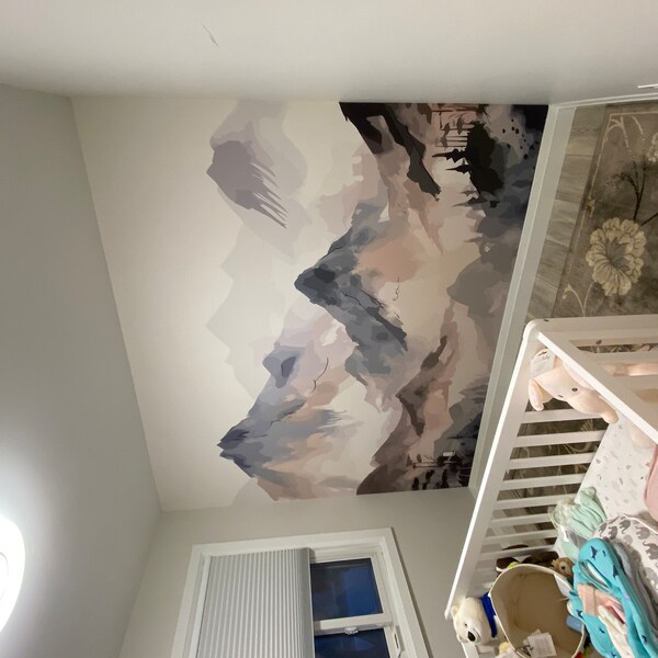 Giant World Map Wall Mural Removable Wallpaper Map of the World Huge ...