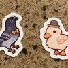 Hen Friend Sticker / Chicken Sticker / Bird Sticker / Cute Farm Sticker ...