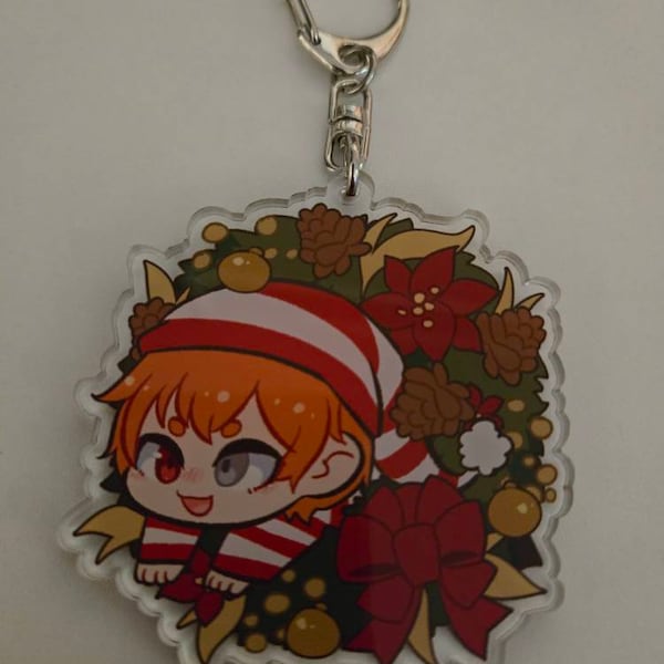 YCH Commission Chibi Hanging Custom Acrylic Keychains CUSTOM ORDER - Etsy