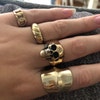 Statement Ring Skull Ring Bronze Human Skull Ring - Etsy