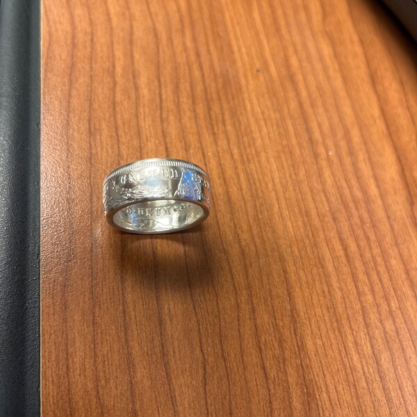 Coin Ring NEW Colorized Armed Forces Ring Marines Army Navy Air Force ...