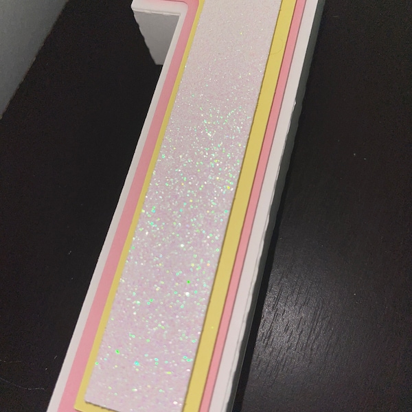 3D Numbers SVG Templates: Cardstock Letters for Cricut, Silhouette (PDF ...