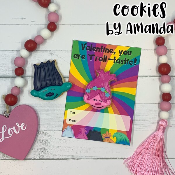 Digital Papers Trolls Inspired Digital Paper Set Rainbow Trolls Design ...