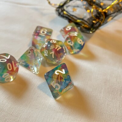 Bard Song Dnd Dice Set for Dungeons and Dragons D20 TTRPG Polyhedral ...