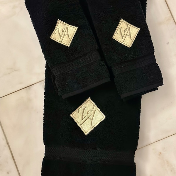 Your Logo on Towels Embroidered Bath Towels 4 Sizes 10 Colors ...