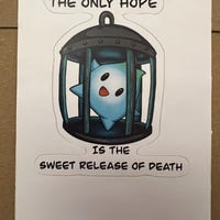 Bleh Cat Sticker - Etsy