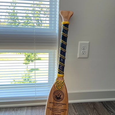 MILITARY PADDLE With Engraved Logo and Personalized Message - Etsy