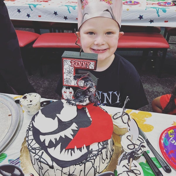 Venom Birthday, Venom 3D Letter, Venom 3D Number, Venom Party ...