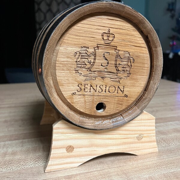 Personalized Wine Barrel - Bourbon Barrel - Oak Barrel - Whiskey Gift ...