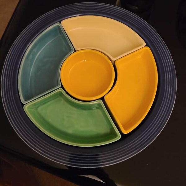 Vintage Fiesta (fiestaware) Promotional Casserole and Pie Plate SET ...