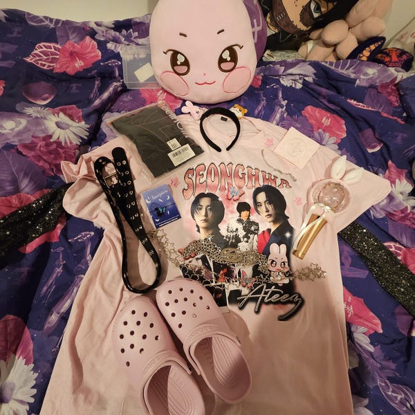 Ateez Aniteez Seonghwa Ddeongbyeoli Inspired Lightstick Cover ...