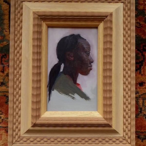 You Choose the Size // White Tray Frame // for Canvas Artworks // Made ...