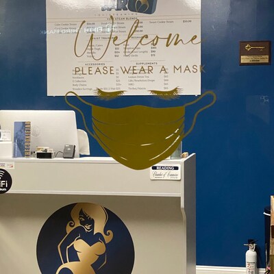 Please Wear a Mask, Printable Poster 8.5x11 Pdf - Etsy