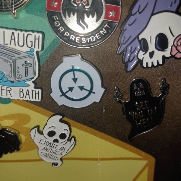 Blue WARNING Sign Poster / SCP Foundation / Unlimited Series POD - Etsy