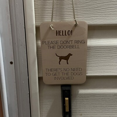 On A Video Call Sign Please Do Not Disturb Work From Home Door Hanger ...