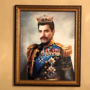 Bohemian Royalty Portrait Illustration Art Print Fan Art - Etsy