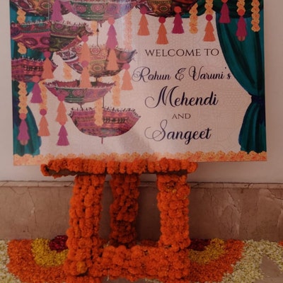 Dhoti Ceremony Sign & Dhoti Function Welcome Sign, Pancha Kattu Sign as ...