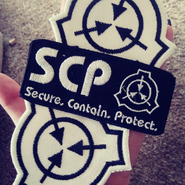 SCP Slogan Patch - Etsy