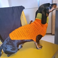 PDF Digital Download Crochet Pattern, 18 Inch Dog Jumper, Sweater, Coat ...