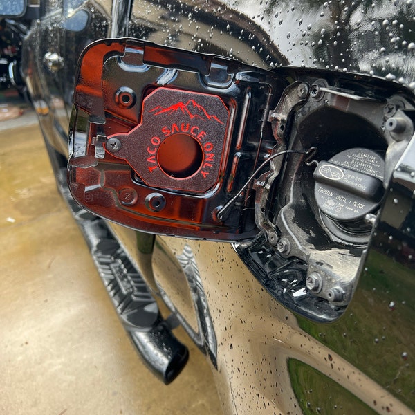 Personalized Toyota Tacoma 3rd Gen (2016-2023) Gas Cap Holder - Tacoma ...