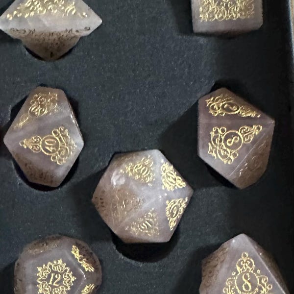 Shadowy Forest Dnd Dice Set, Polyhedral Dice, D&D Dice, Dungeons and ...