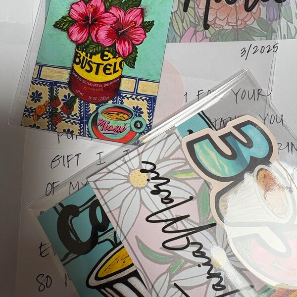 Miami Runs on Cafécito *print of Original*- Miami Art- Cuban Art ...